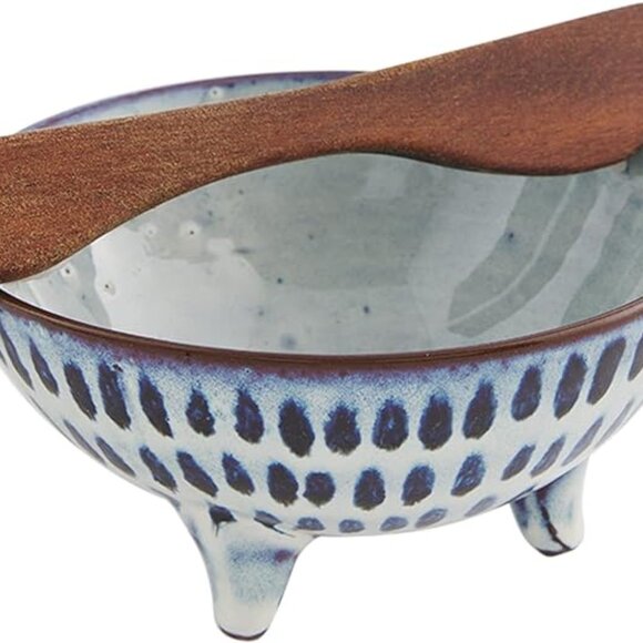 Mud Pie | Dining | Mud Pie Black Dot Dip Bowl Setnwt | Poshmark